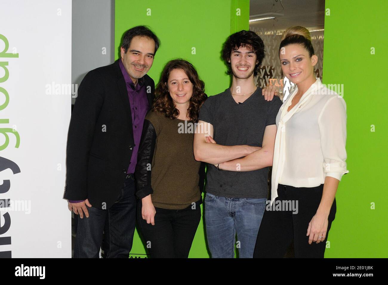 Sarah Dahan, Darkplanner, Ruben Sarfati, Clara Morgane attending the ...