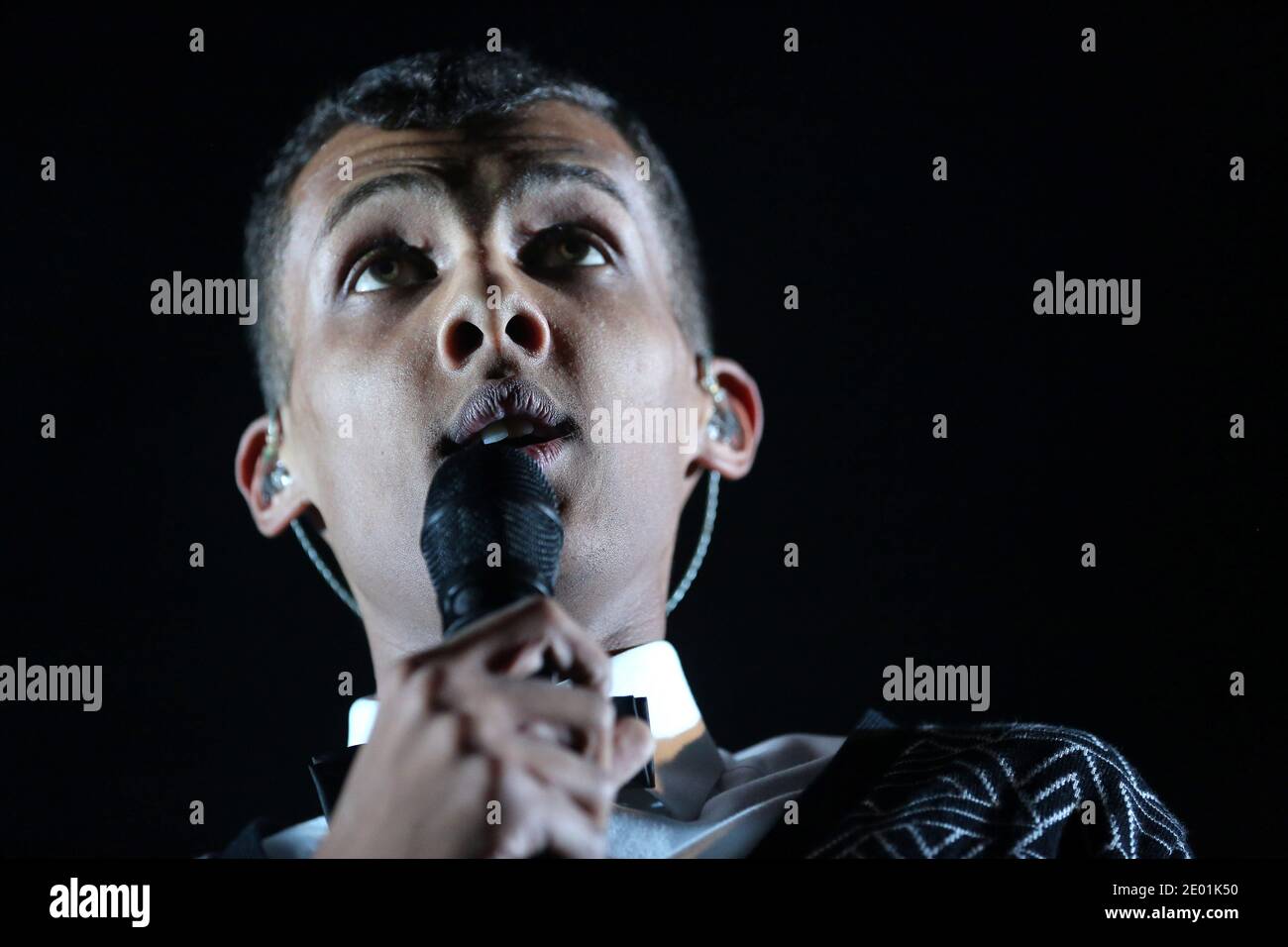 Exclusive - Belgian singer Stromae performs live in Bordeaux, south ...