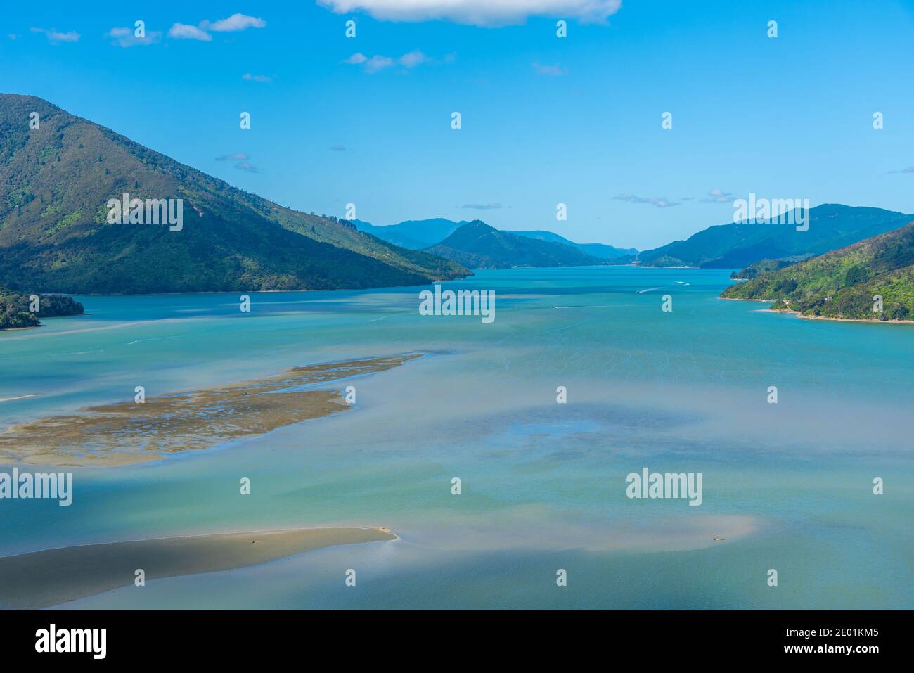 Marlborough Sound Aerial High Resolution Stock Photography and Images ...