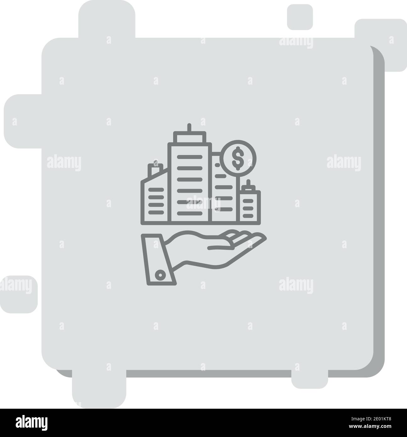 property vector icon modern simple vector illustration Stock Vector ...