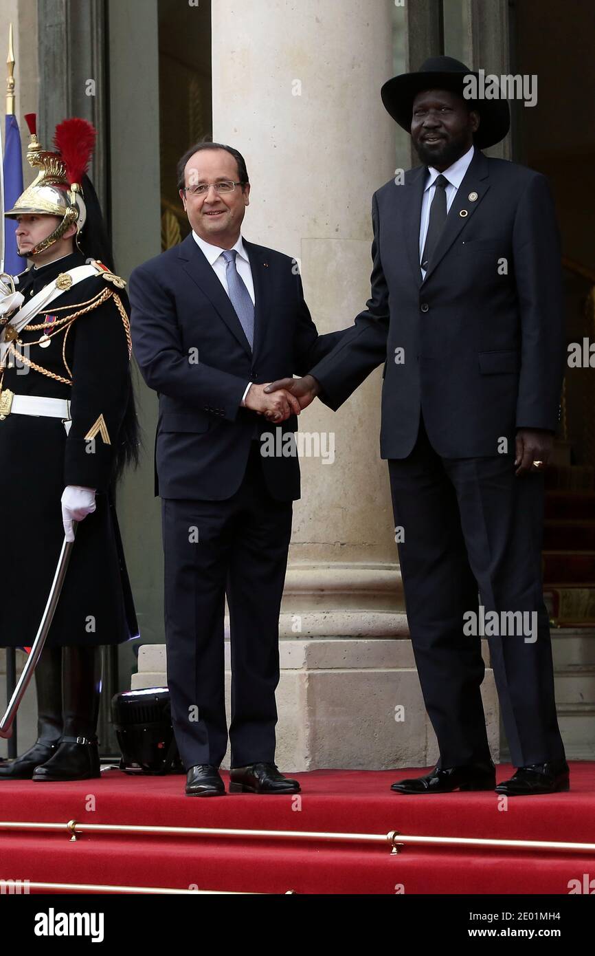 Salva kiir hi-res stock photography and images - Alamy