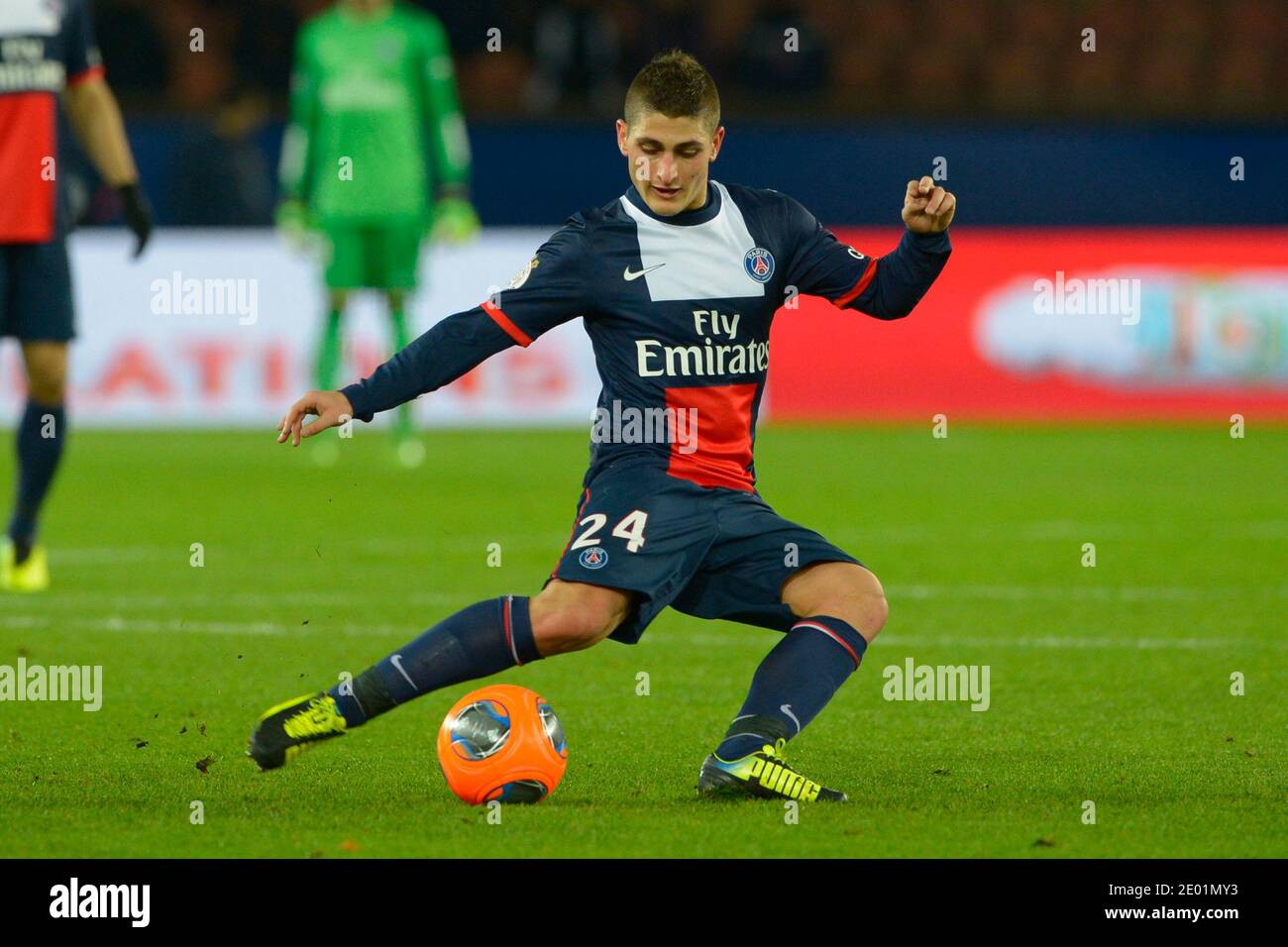 PSG's Marco Verratti during the French First League soccer match, PSG ...