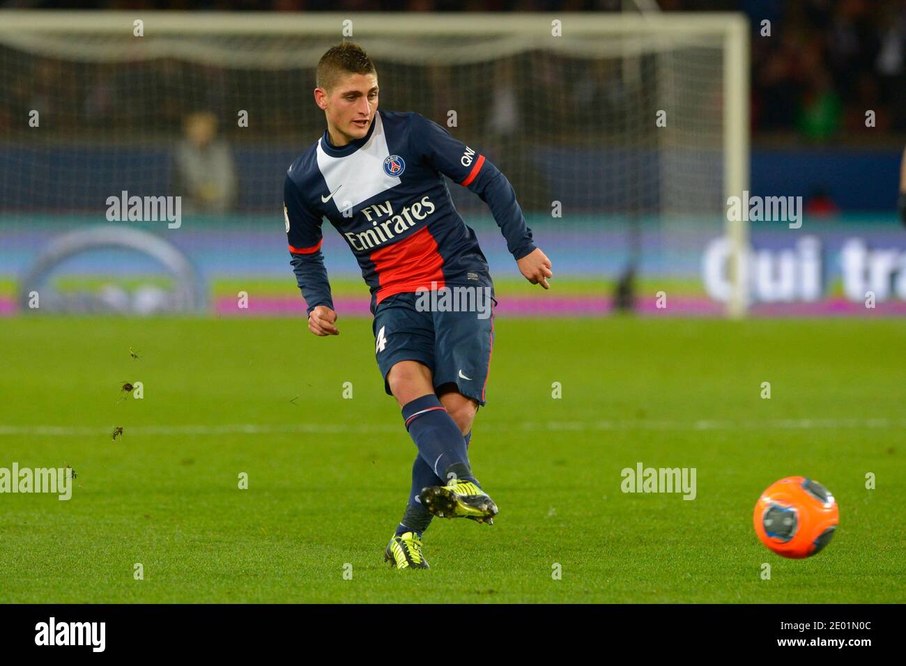 PSG's Marco Verratti during the French First League soccer match, PSG ...