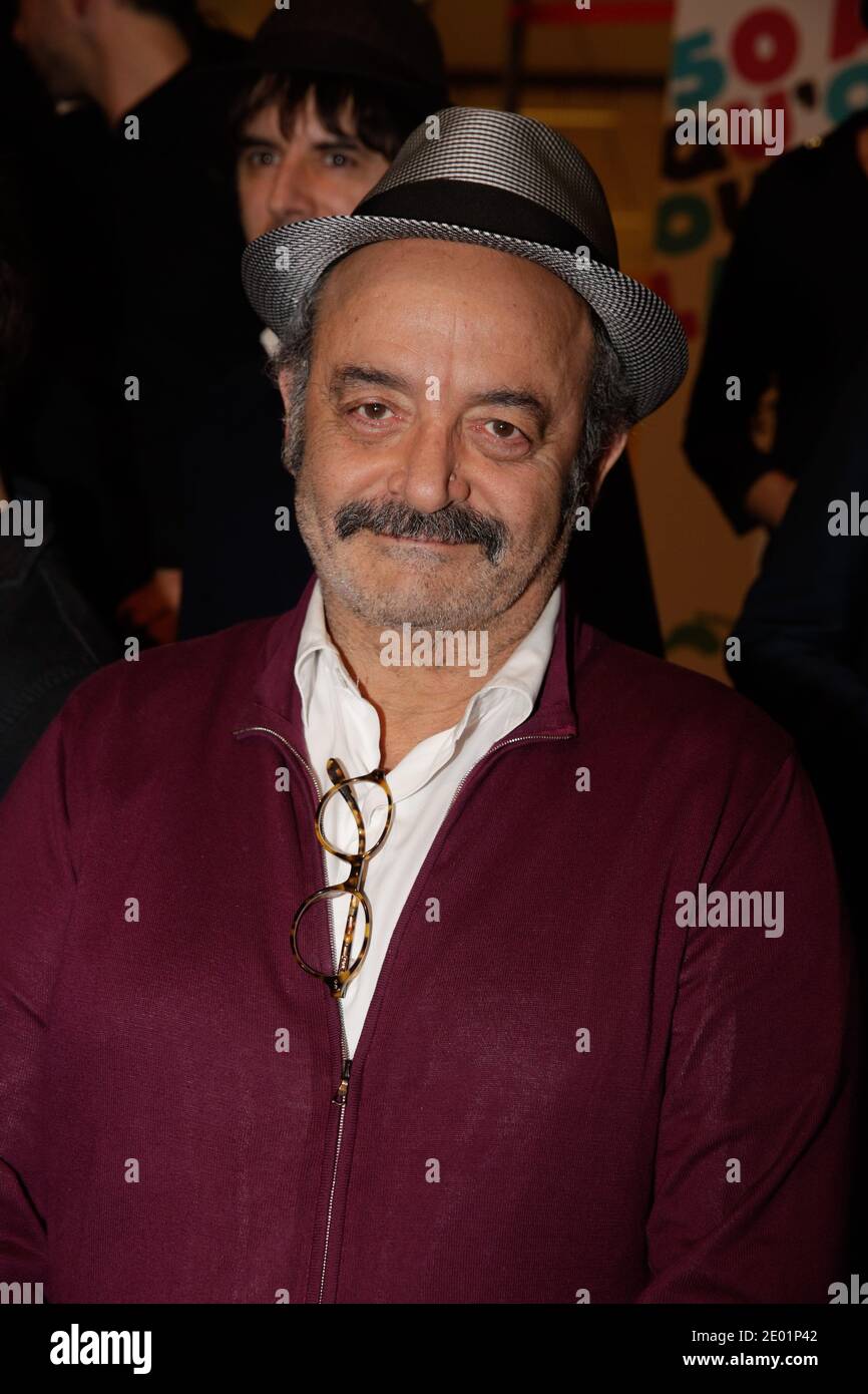 Louis Chedid attending the 50th anniversary of France Inter held at ...