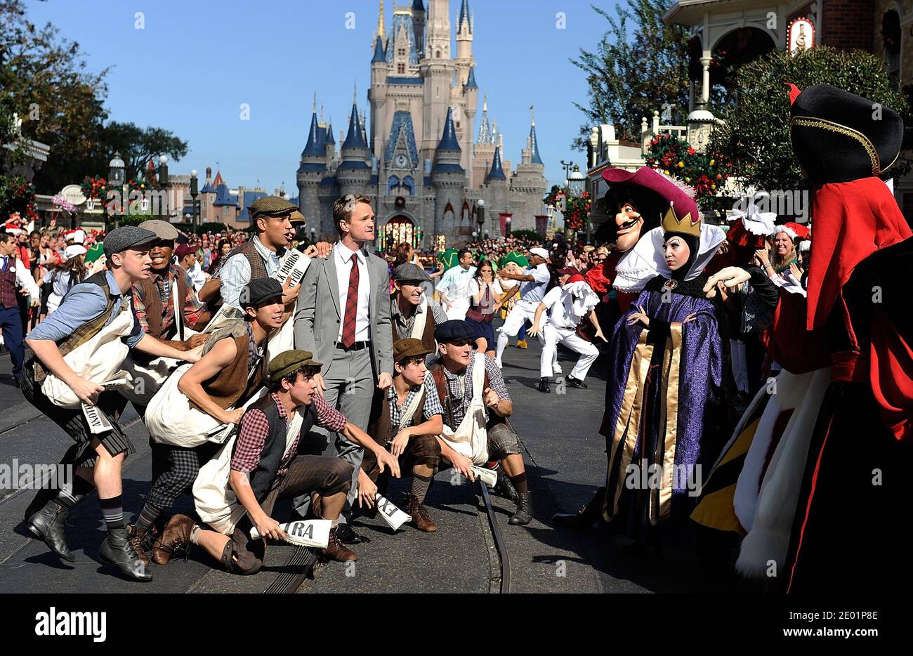 Emmy Award-winning actor Neil Patrick Harris tapes a musical number for ...