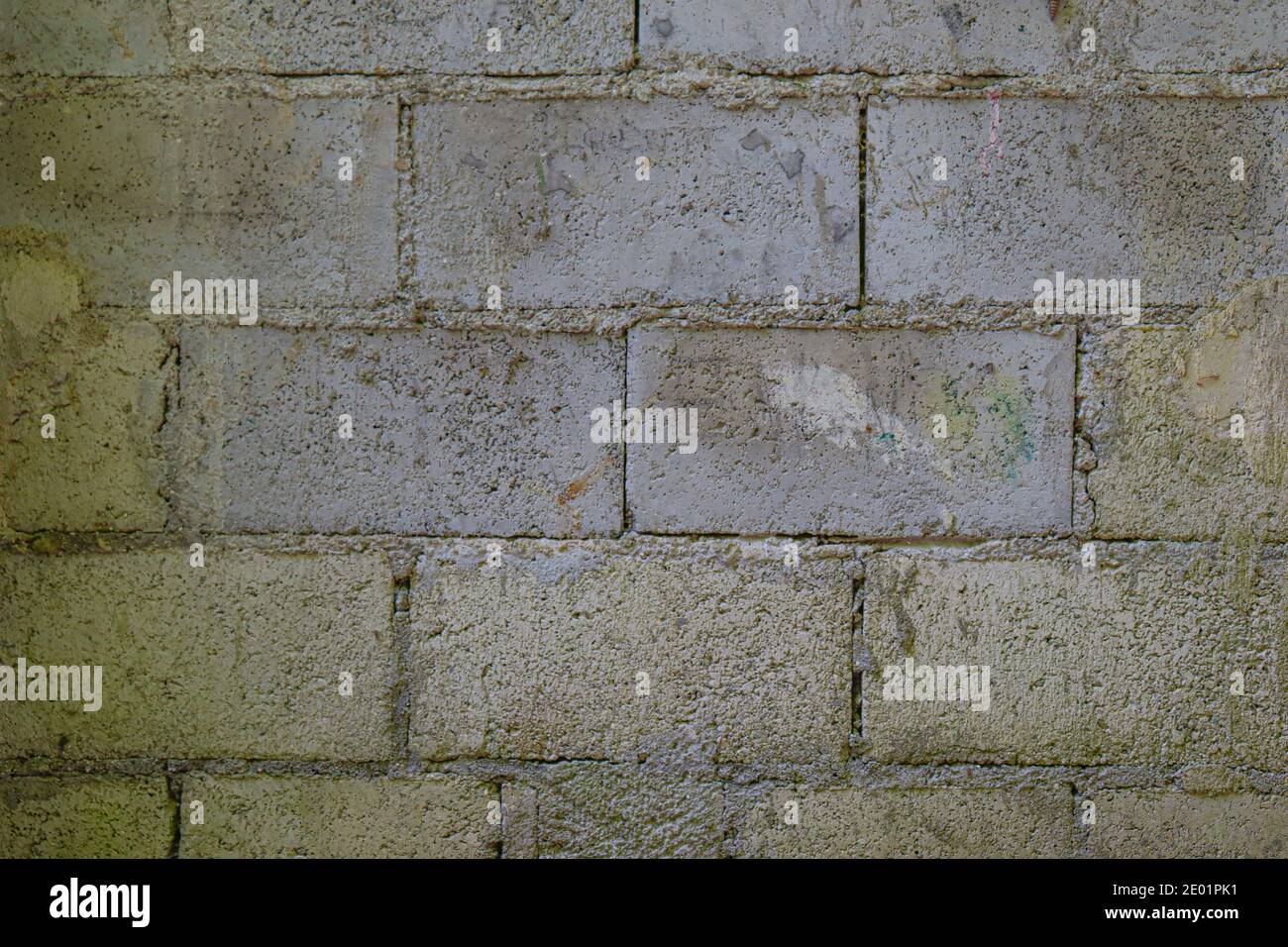 old grey brick wall texture Stock Photo - Alamy