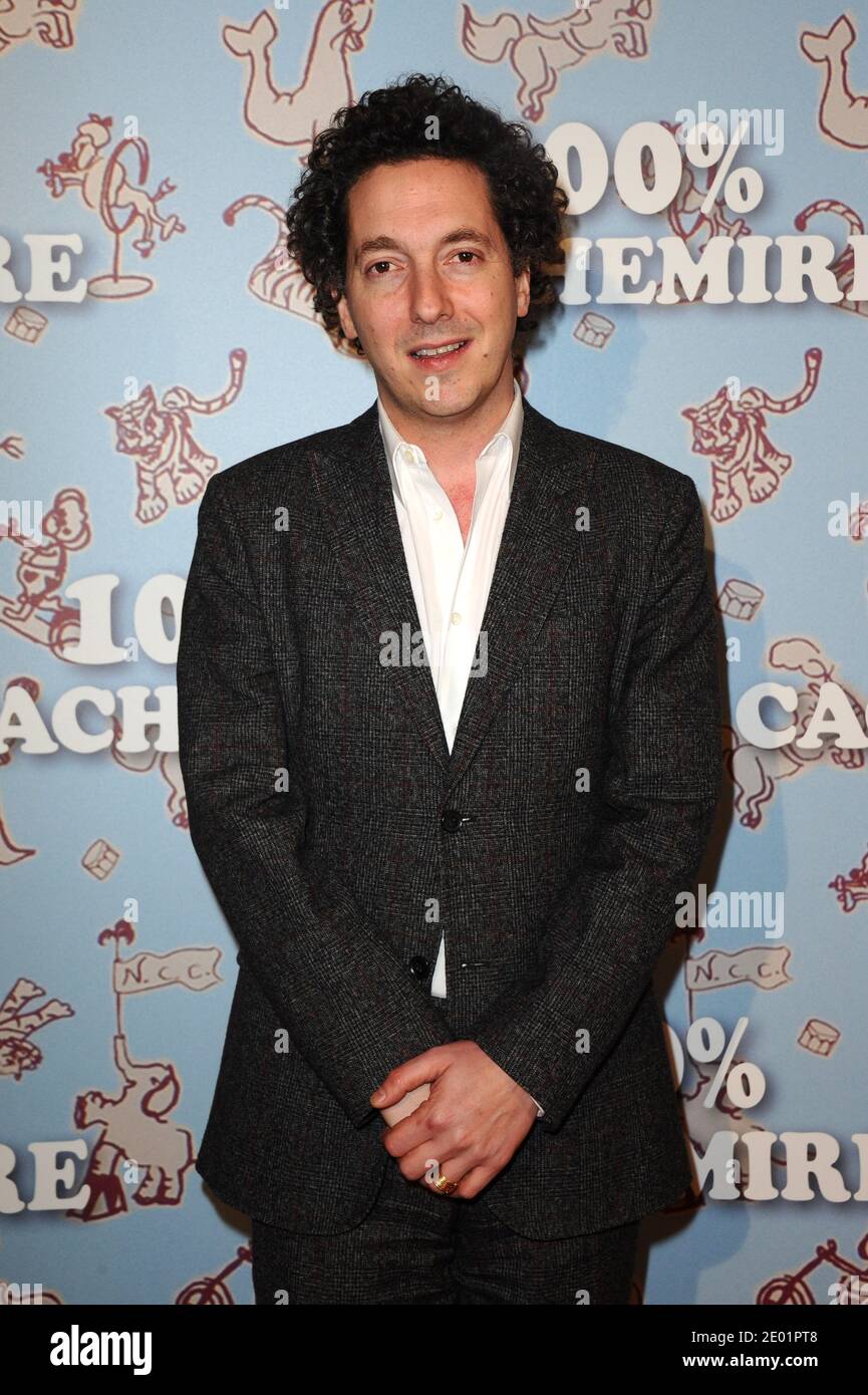 Guillaume Gallienne attending the premiere of '100% Cachemire' held at ...