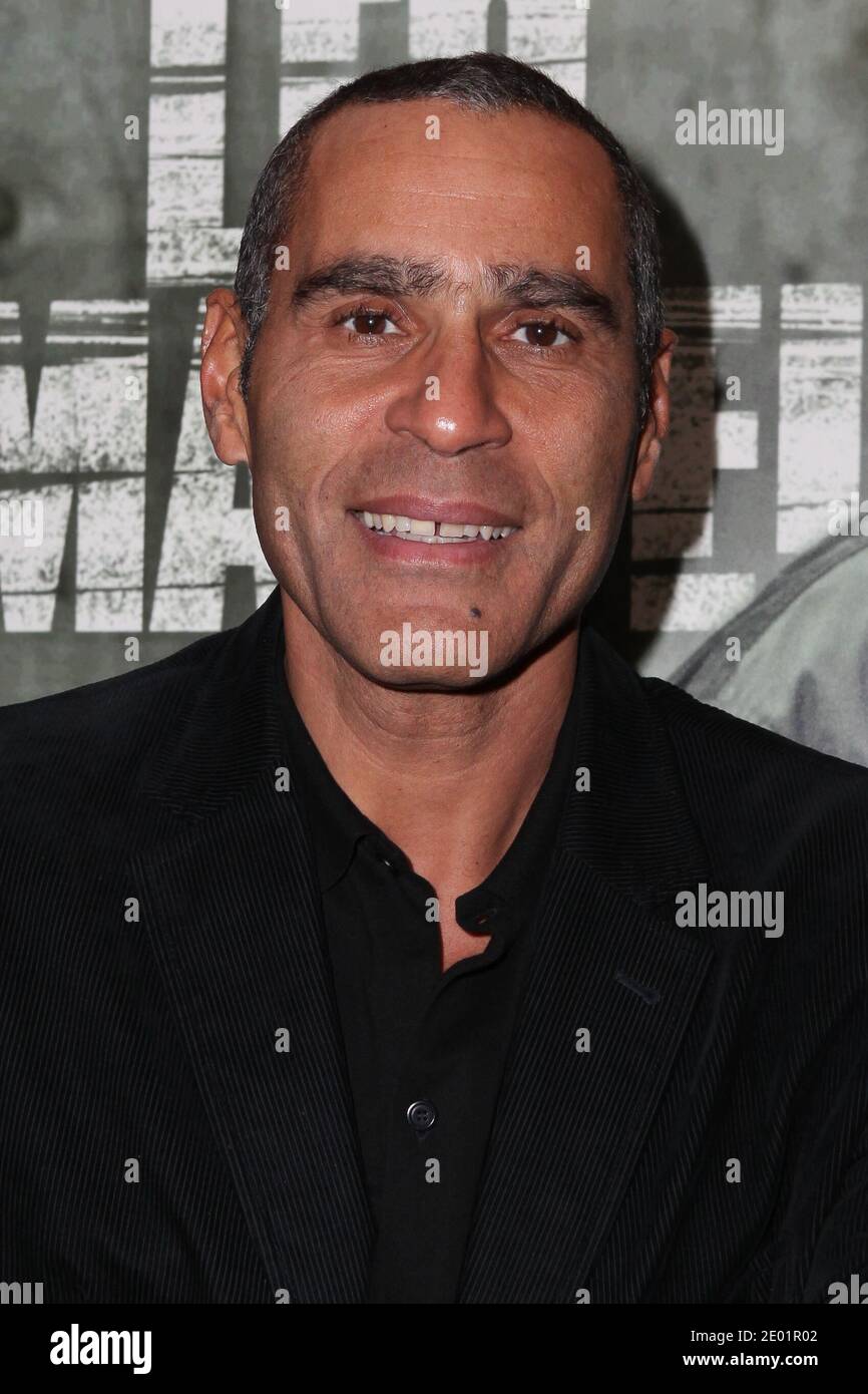 Richard Dacoury attending the premiere of TV Series 'Leo Mattei' held ...