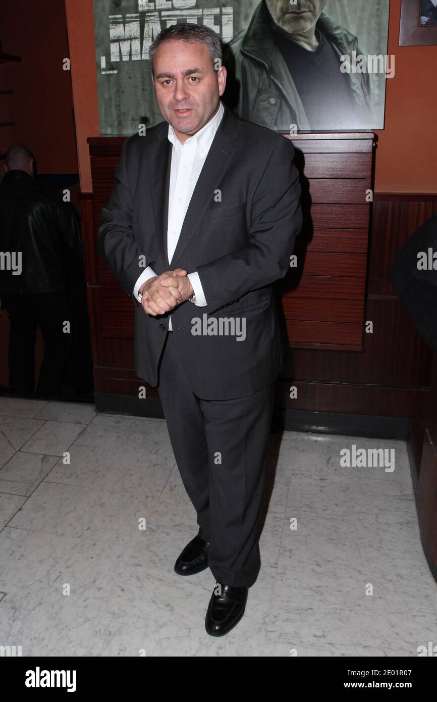 Xavier Bertrand attending the premiere of TV Series 'Leo Mattei' held ...