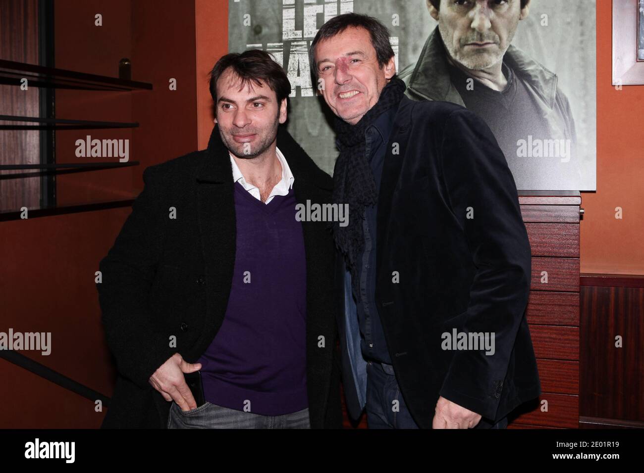 Christophe Dominici and Jean-Luc Reichmann attending the premiere of TV ...
