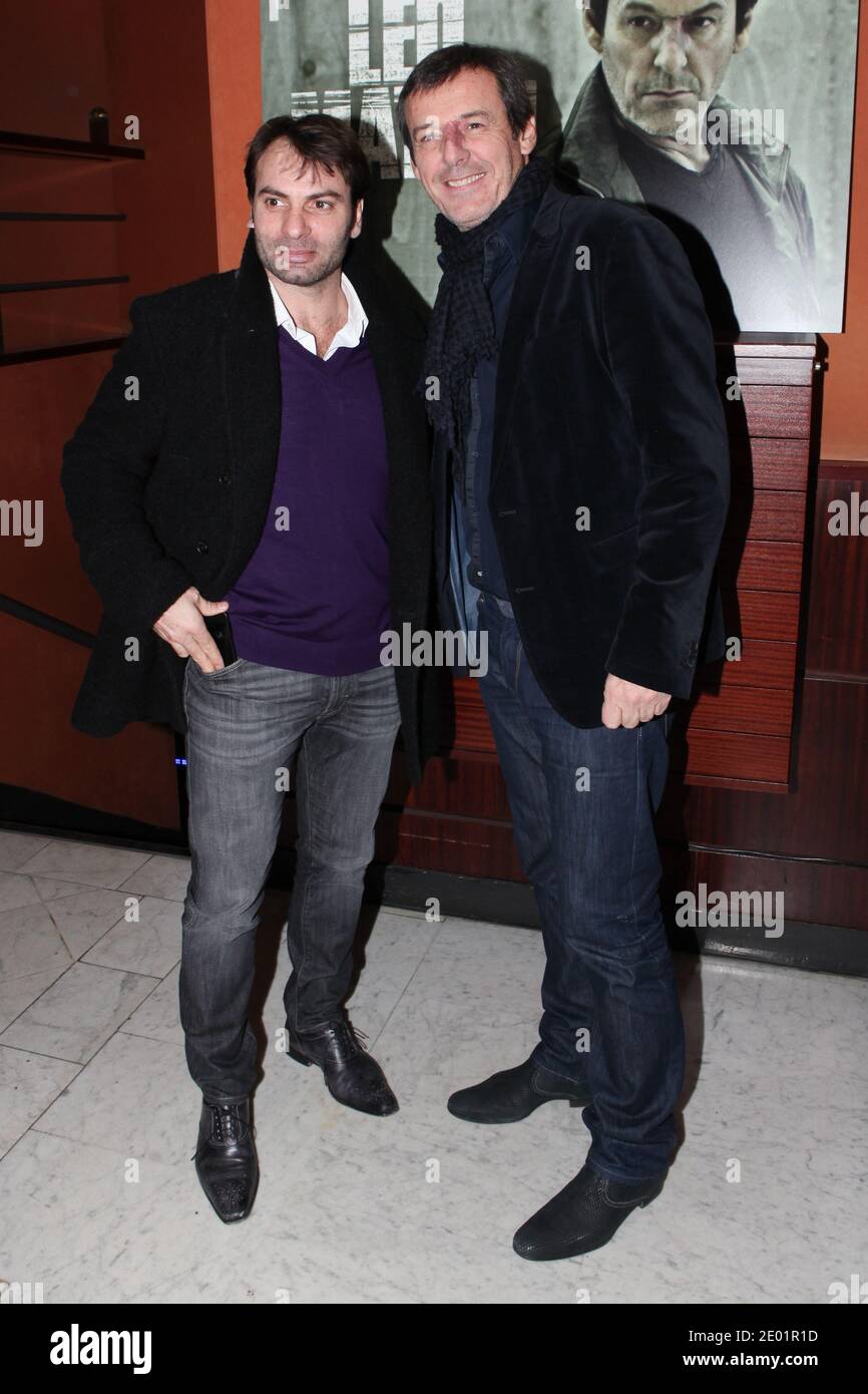 Christophe Dominici and Jean-Luc Reichmann attending the premiere of TV ...