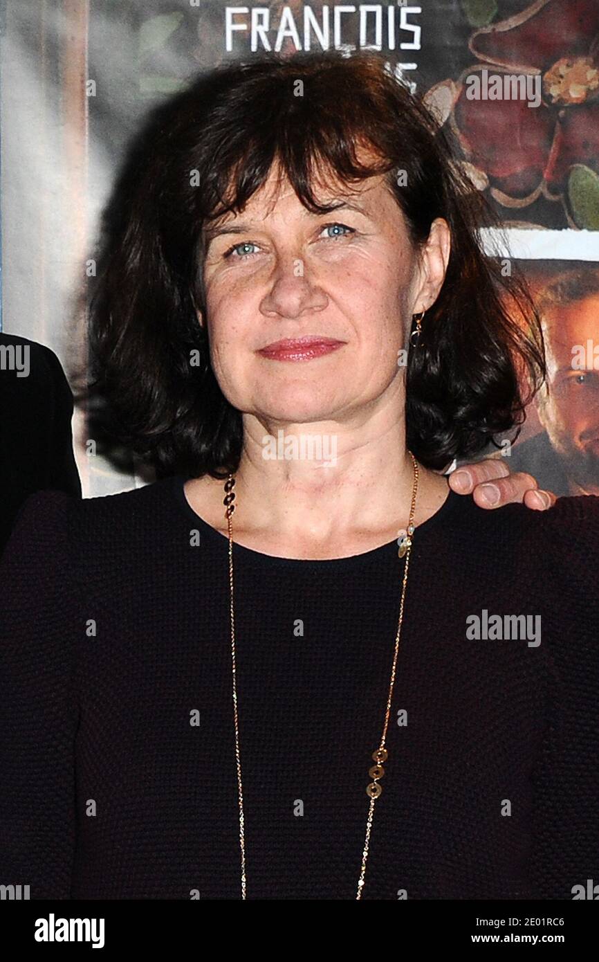 Anne le Ny arriving to the premiere for the film Je Fais Le Mort held ...