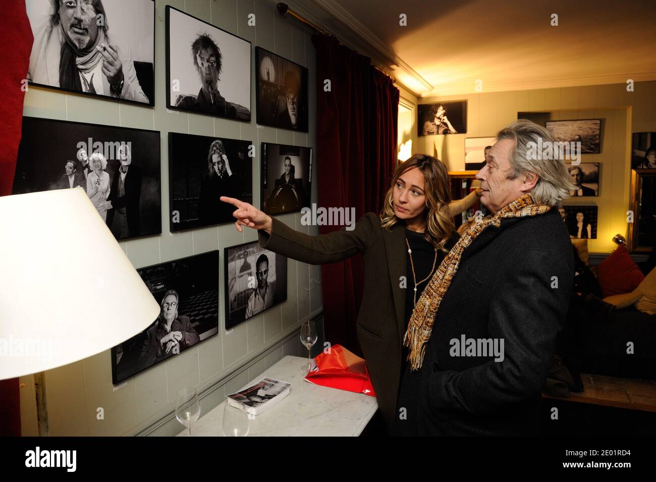 Exclusive - Patrick Bouchitey and Sidney Carron attending the Sidney ...