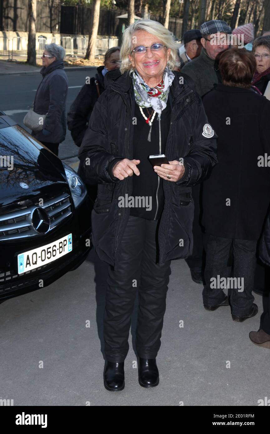 Veronique De Villele arrives to the taping of the TV show Vivement ...