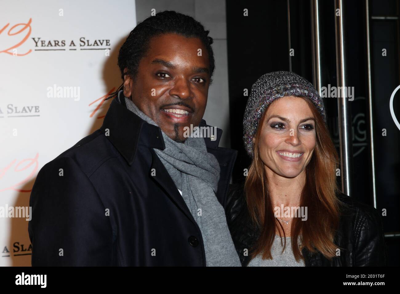 Anthony Kavanagh and his wife attending the France premiere of the film ...