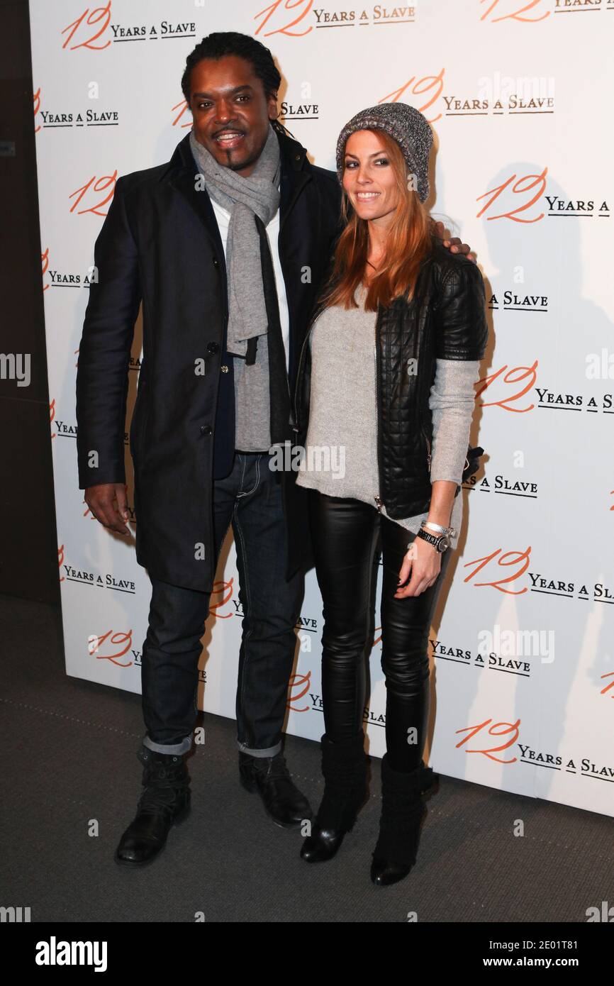 Anthony Kavanagh and his wife attending the France premiere of the film ...