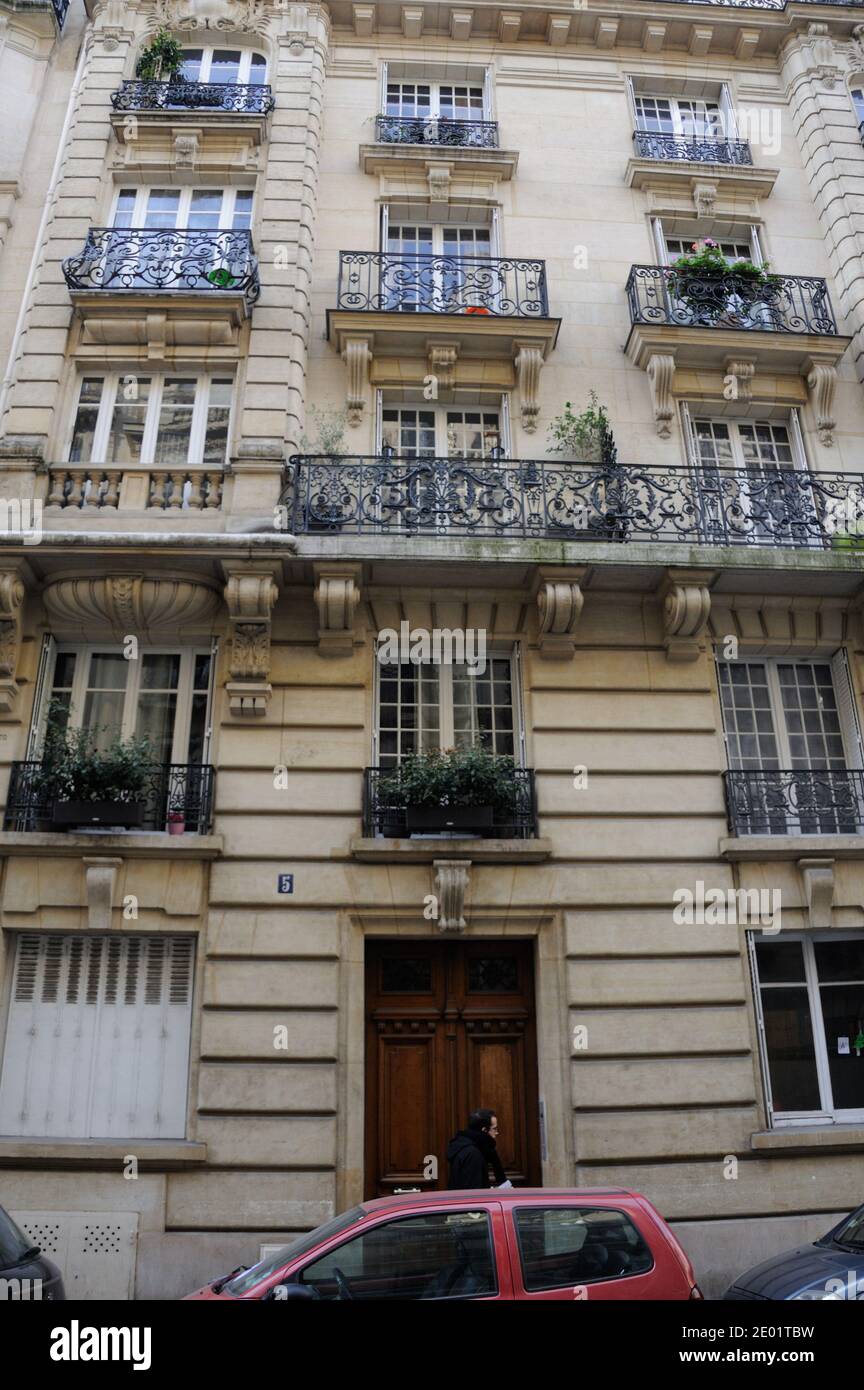 A view taken on December 12, 2013, of the building where British ...