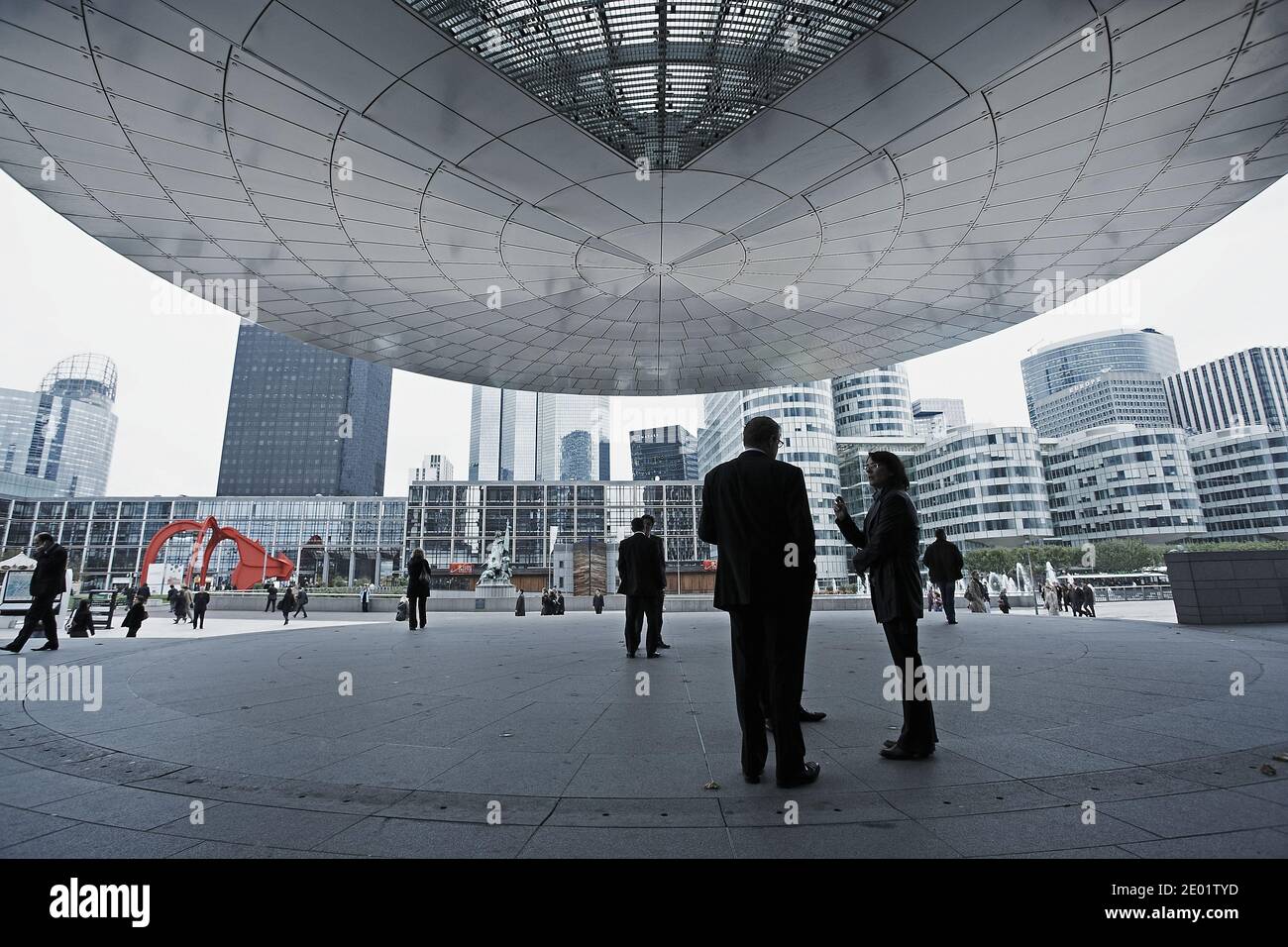 La Defence financial district in Paris France Stock Photo - Alamy