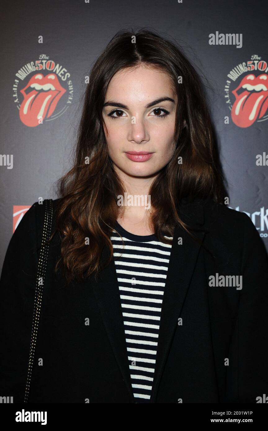Louise Basilien attending The Rolling Stones photographs exhibition ...