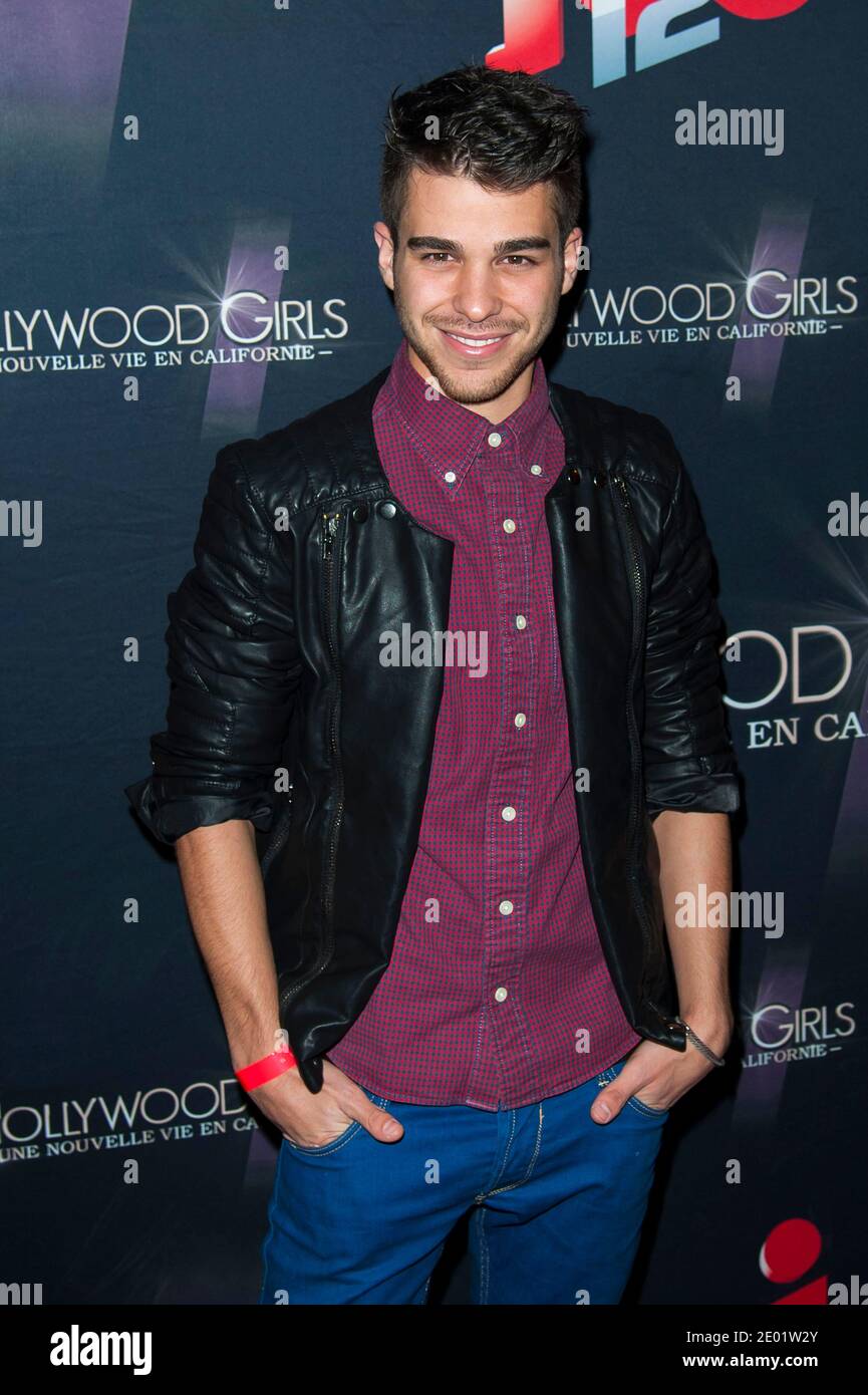 Anthony Gomes (Aka Simon) attending the Photocall and Party for the NRJ ...