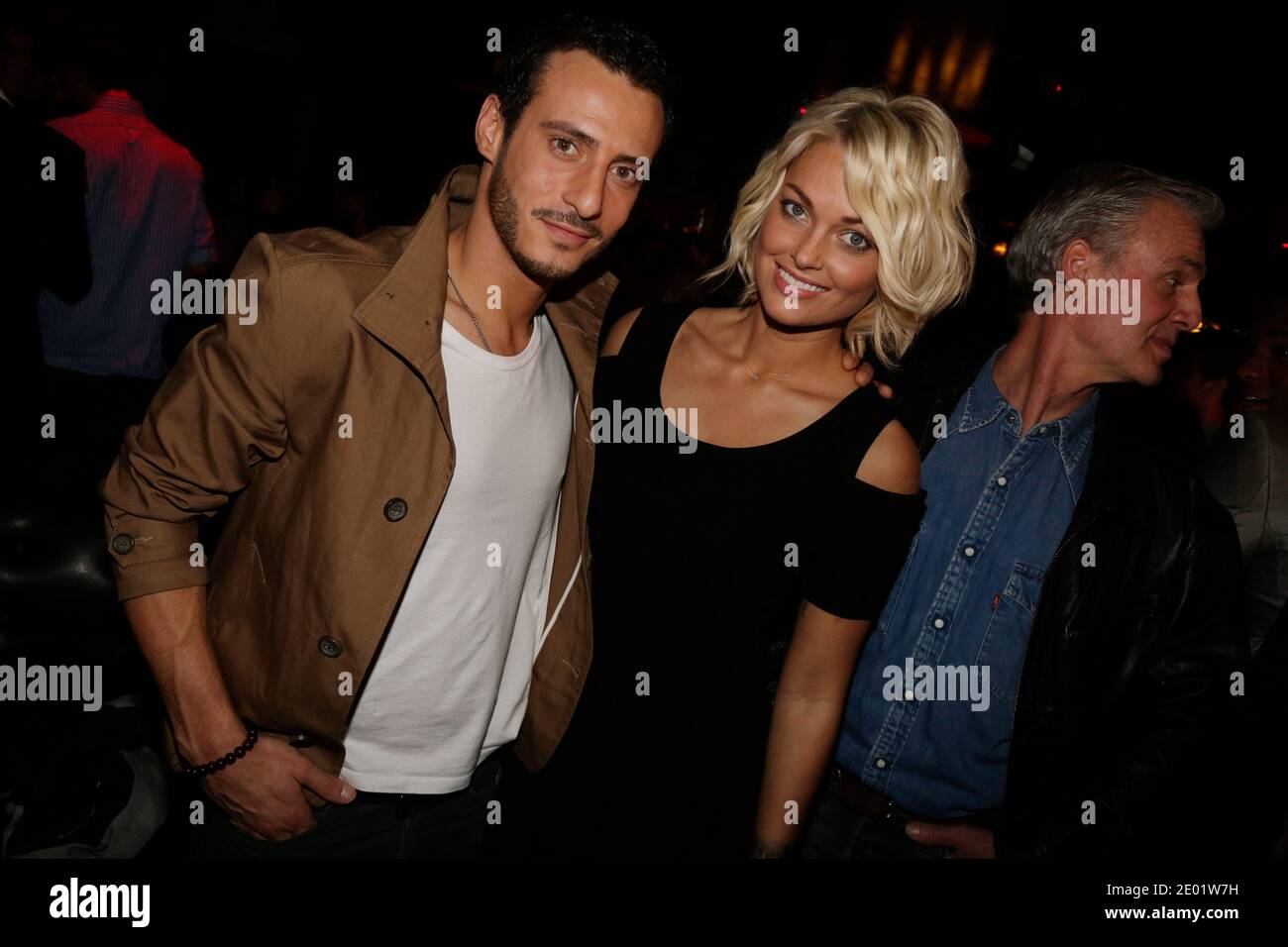 Sebastien Soudais and Caroline Receveur of NRJ 12's reality TV show ...