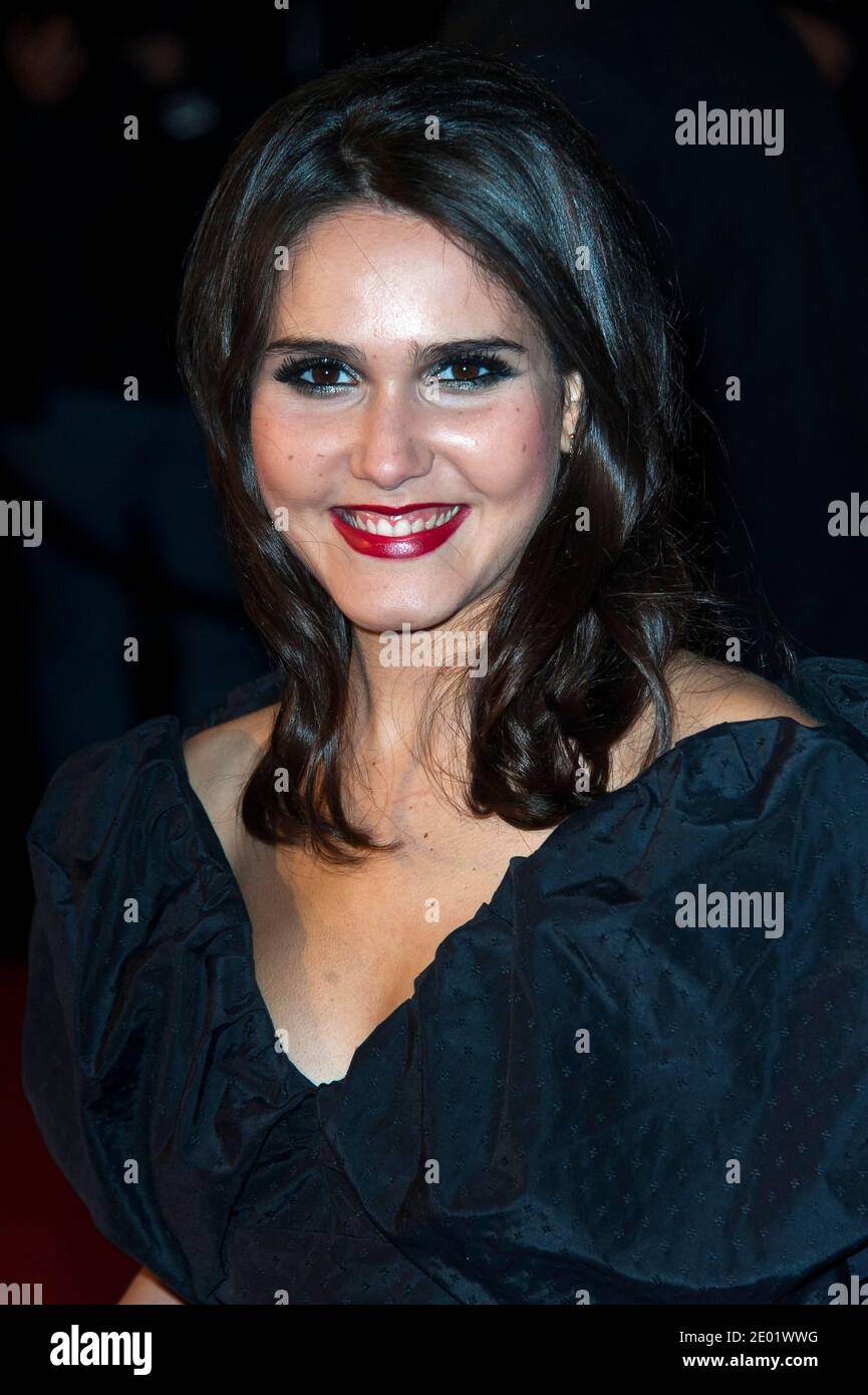 Joyce Jonathan arriving to the 2014 NRJ Music Awards ceremony held at ...