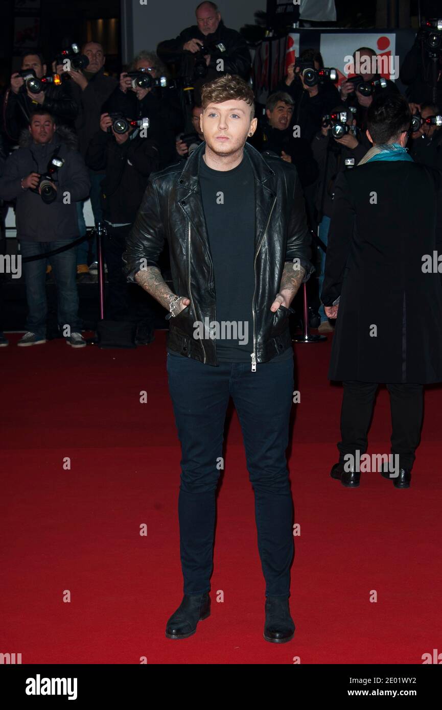 James Arthur arriving to the 2014 NRJ Music Awards ceremony held at the ...