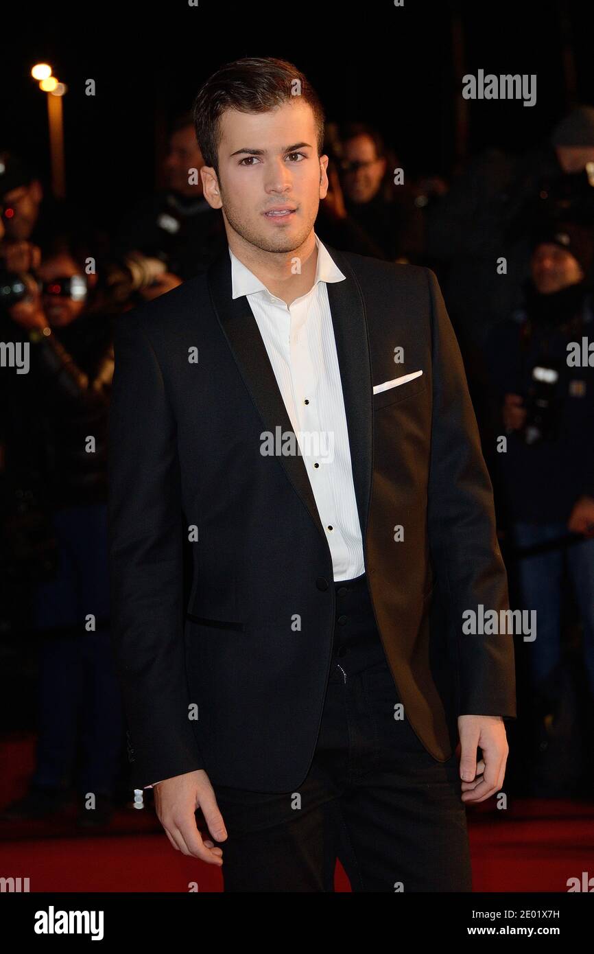 David Carreira attending the 15th NRJ Music Awards held at the Palais ...