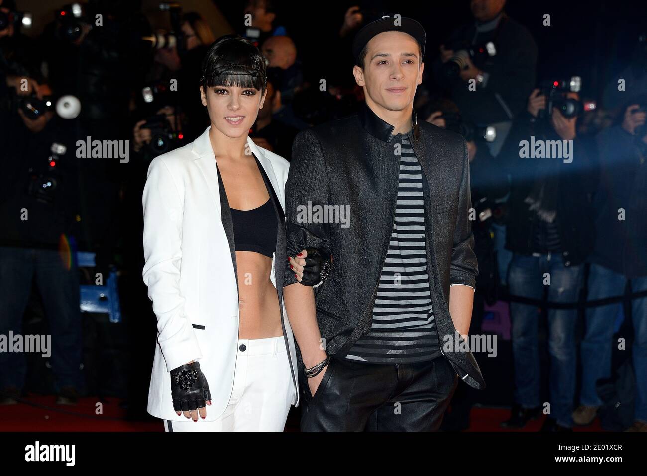 Alizee and Gregoire Lyonnet attending the 15th NRJ Music Awards held at ...