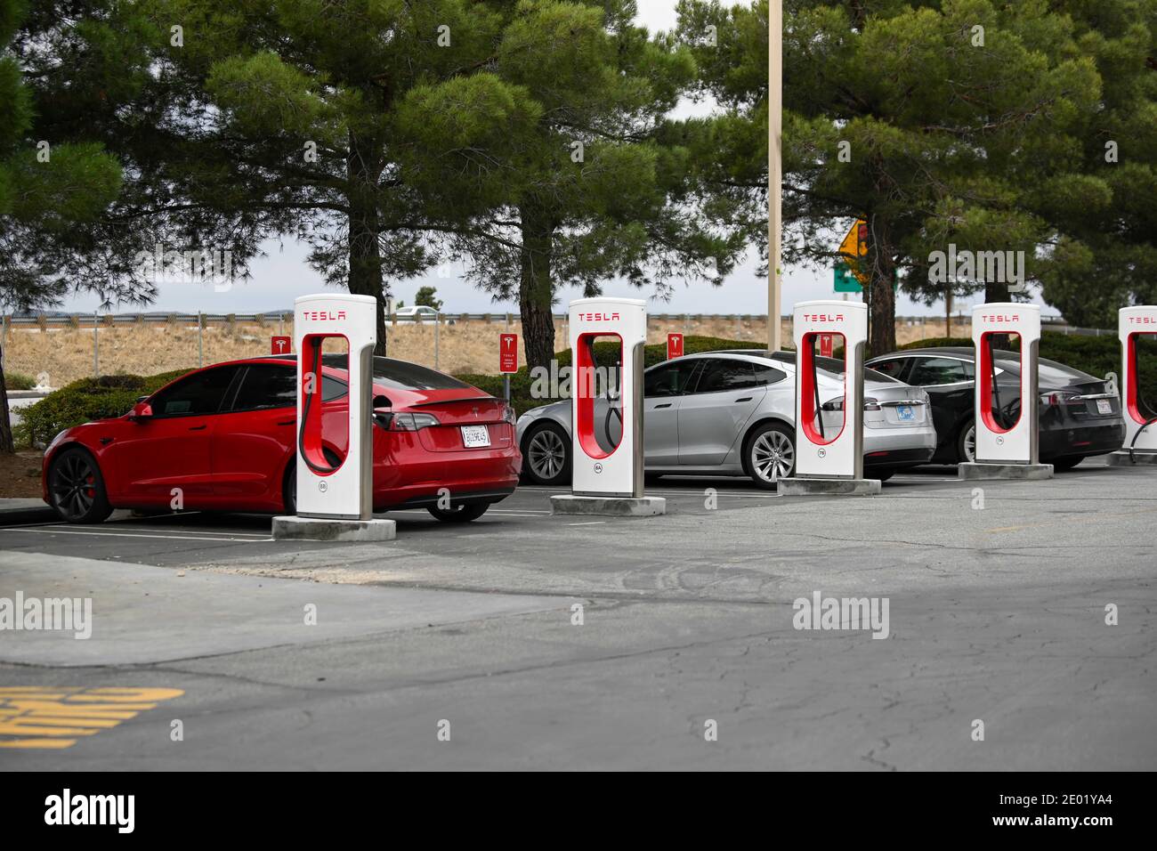 Tesla Model 3 Charging High Resolution Stock Photography and Images - Alamy