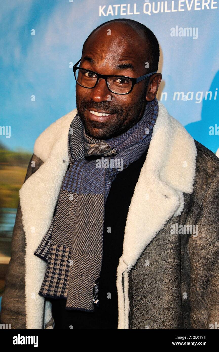 Lucien Jean-Baptiste attending the premiere for the film Suzanne held ...