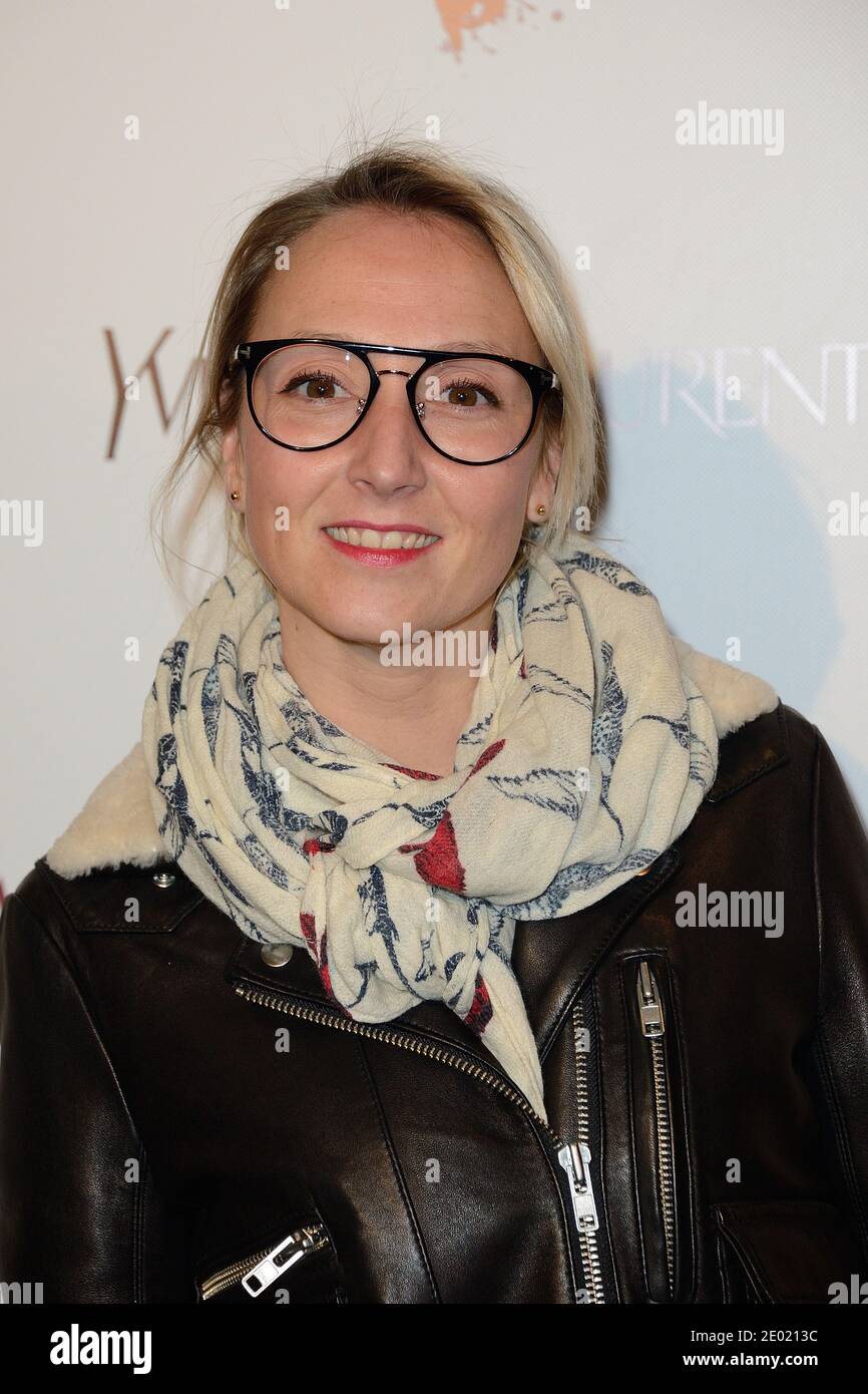 Audrey Lamy attending the premiere of the film Yves Saint Laurent held ...