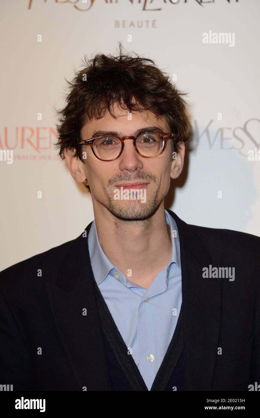 Hugo Gelin attending the premiere of the film Yves Saint Laurent held ...