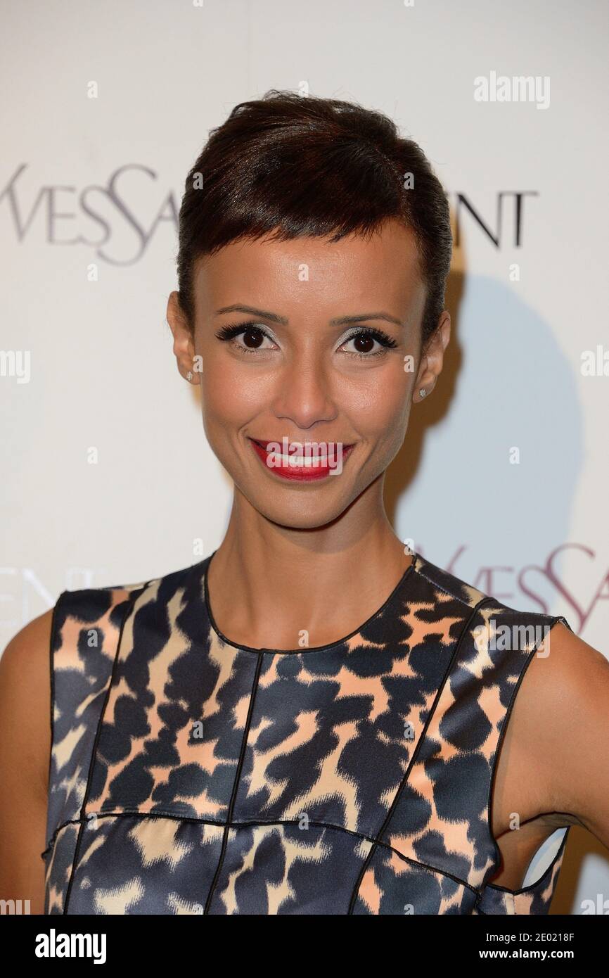 Sonia Rolland attending the premiere of the film Yves Saint Laurent ...