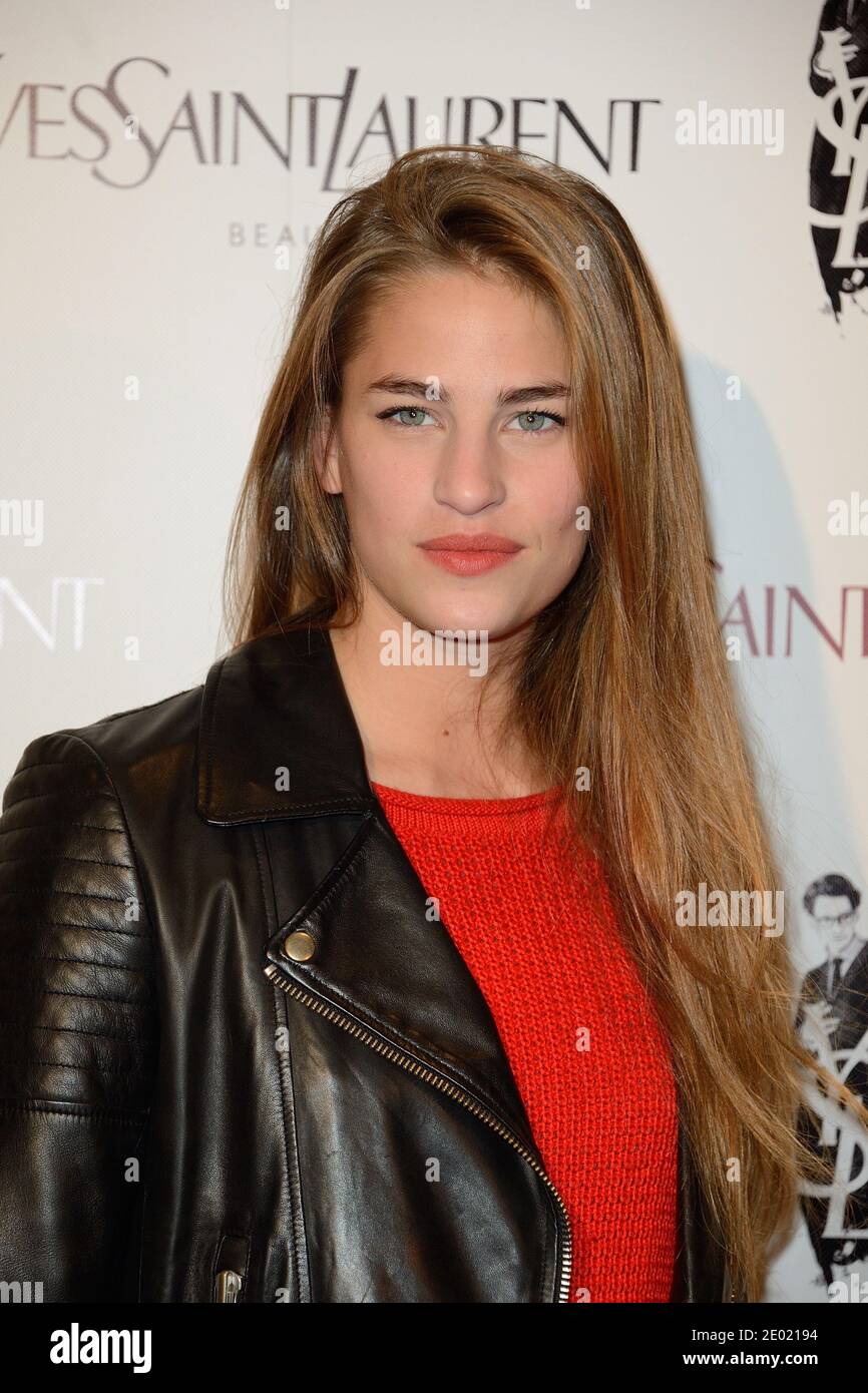 Solene Hebert attending the premiere of the film Yves Saint Laurent ...