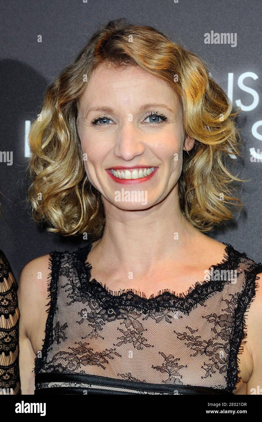 Alexandra Lamy attending the Jamais Le Premier Soir premiere at Gaumont ...