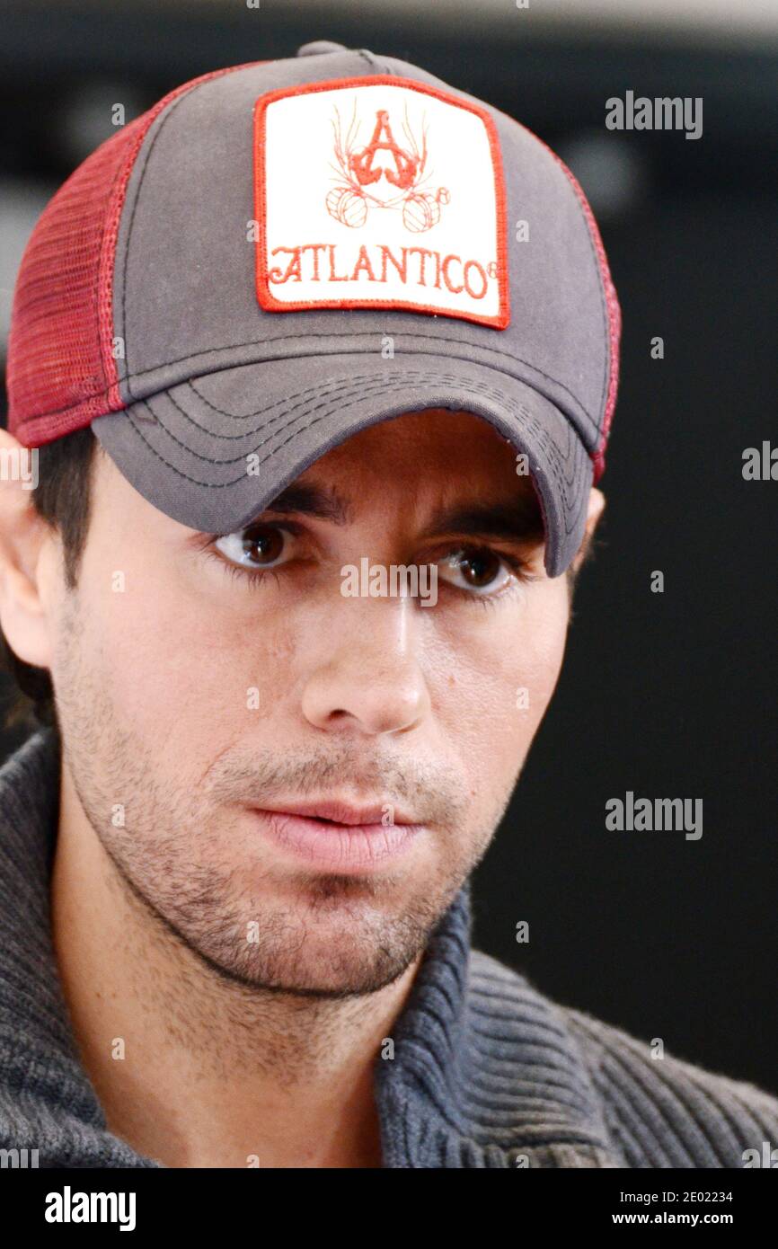 Enrique Iglesius attends the Y100 Jingle Ball 2013 at the BB&T Center ...