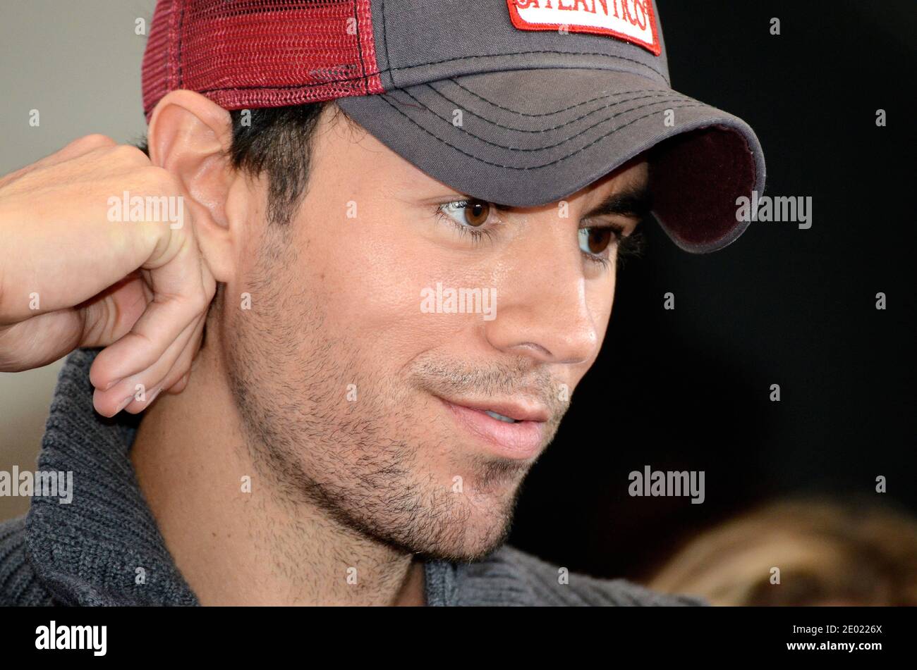 Enrique Iglesius attends the Y100 Jingle Ball 2013 at the BB&T Center ...