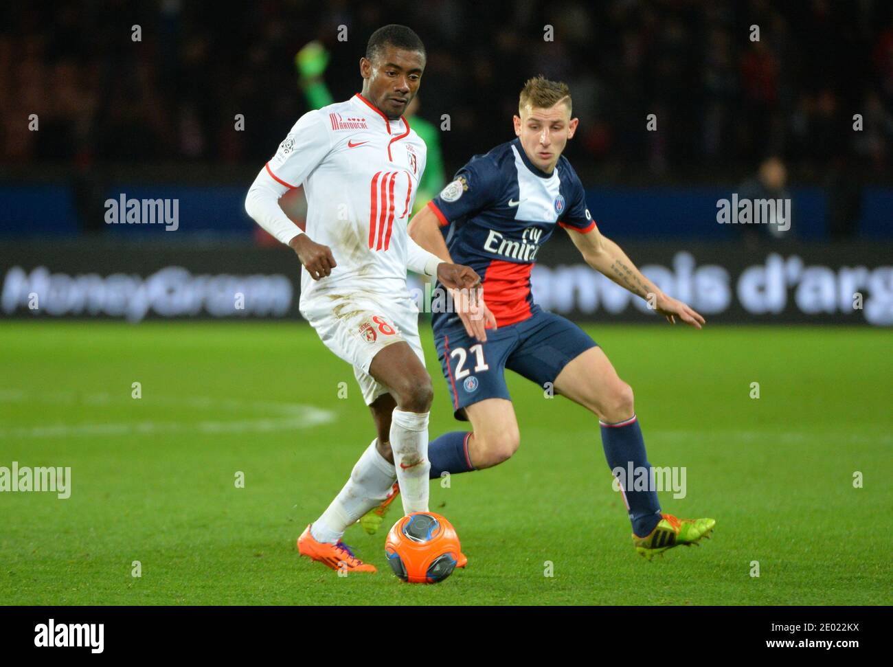 Lille's Salomon Kalou during the French First League soccer match ...