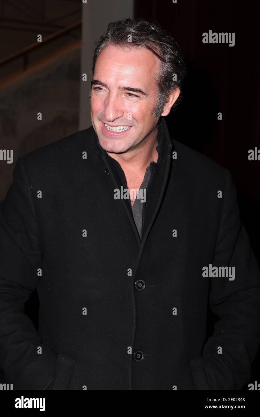 Jean Dujardin attending the Last One Man Show of Guy Bedos 'La der des ...