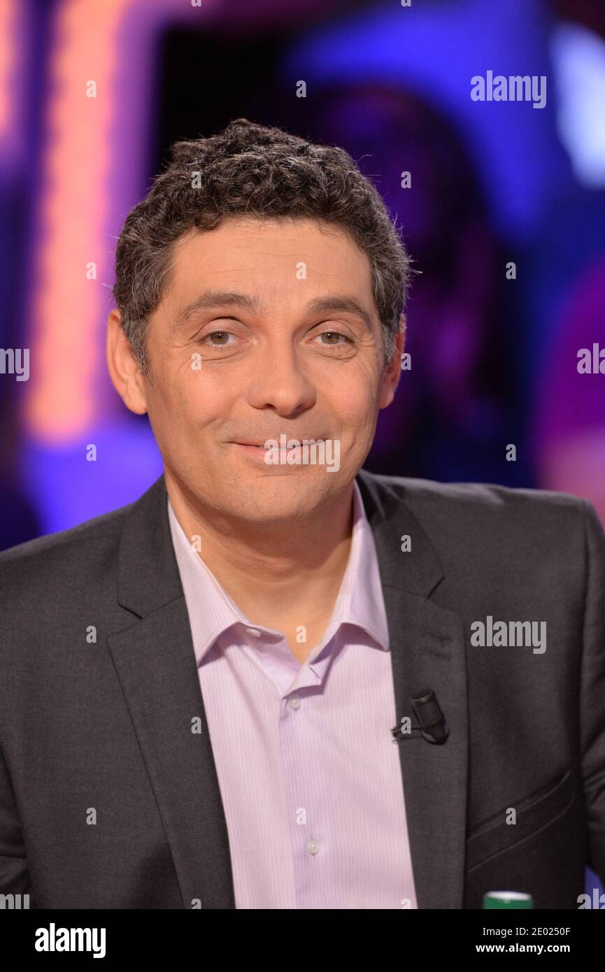 Thierry Moreau at the taping of 'Touche Pas A Mon Poste' on November 11 ...