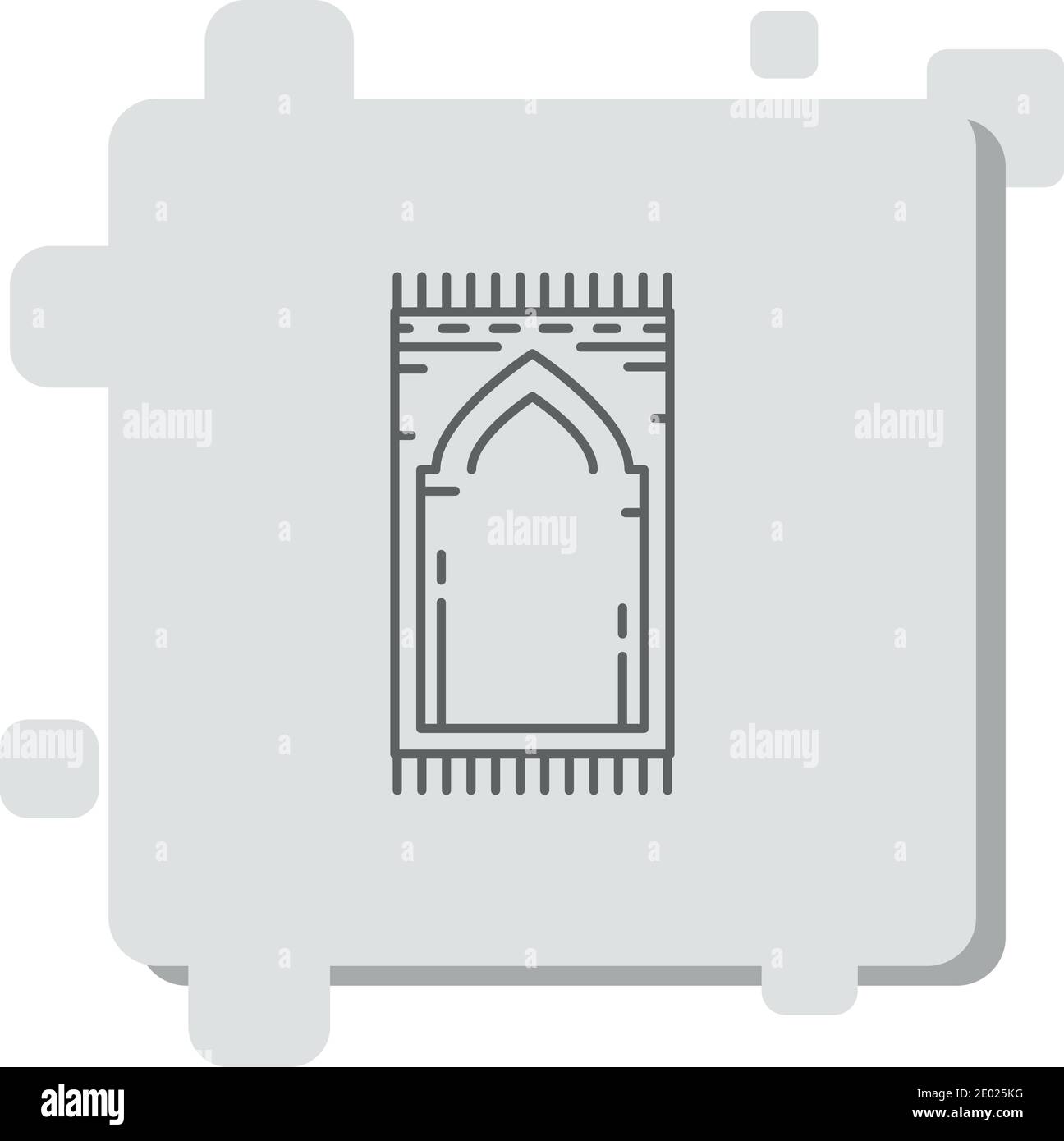 Silhouette Muslim Woman Praying Stock Vector Images - Alamy