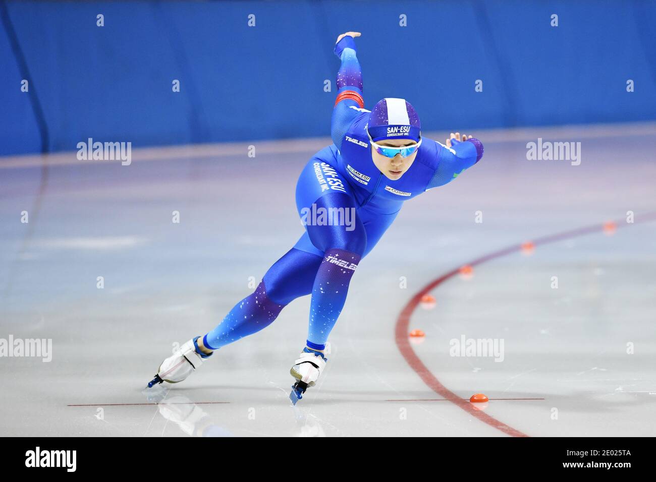 Obihiro, Japan. Credit: MATSUO. 28th Dec, 2020. Yukari Matsuzawa Speed ...