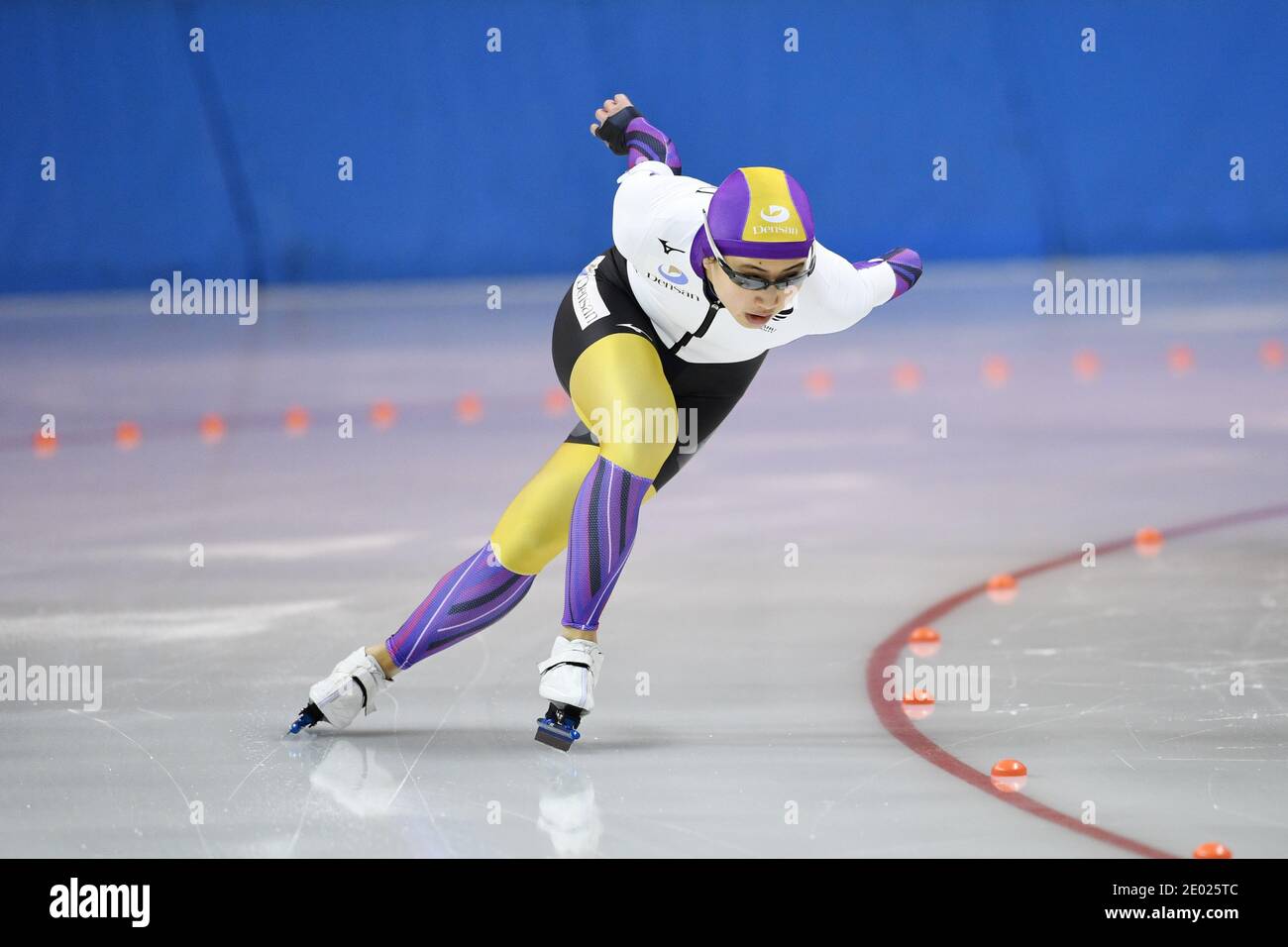 Obihiro, Japan. Credit: MATSUO. 28th Dec, 2020. Arisa Tsujimoto Speed ...