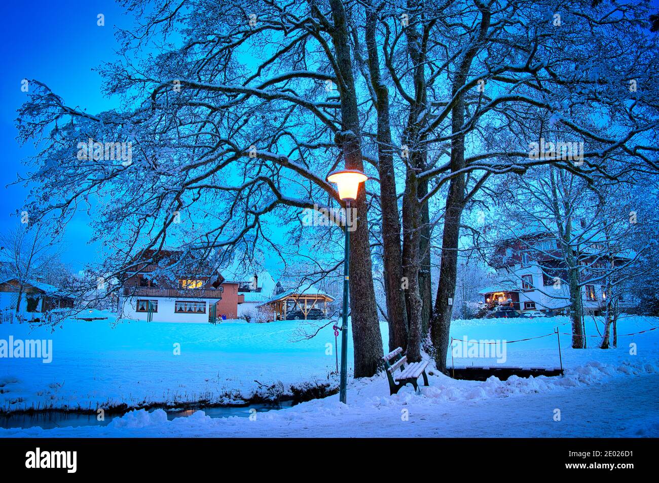Winter in Hnterzarten Germany Stock Photo - Alamy
