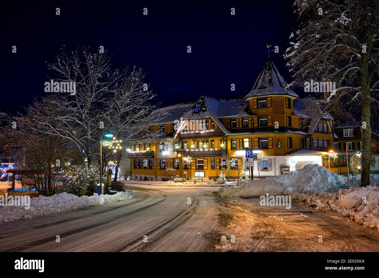 Winter in Hnterzarten Germany Stock Photo - Alamy