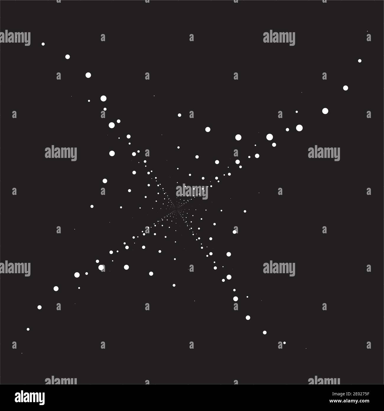 An abstract dotted burst pattern background image Stock Vector Image ...