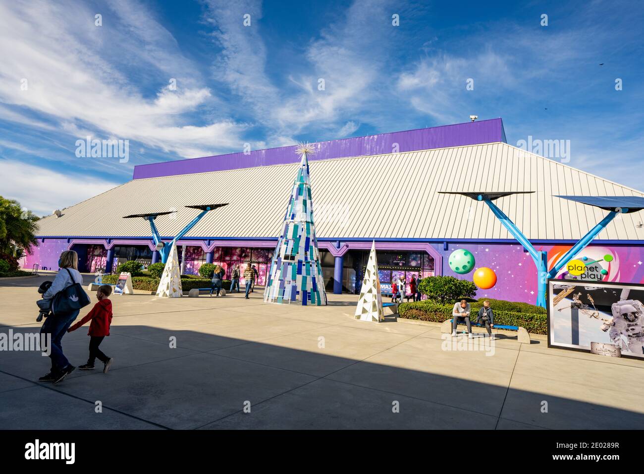 Merritt Island, FL, USA - December 26, 2020: Kennedy Space Center ...