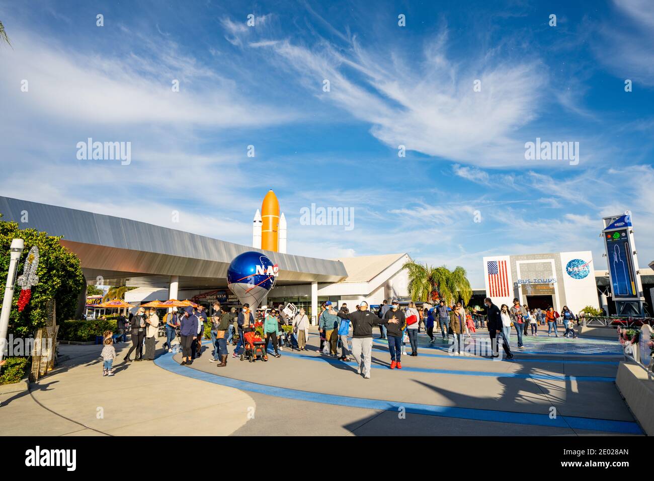Merritt Island, FL, USA - December 26, 2020: Kennedy Space Center ...