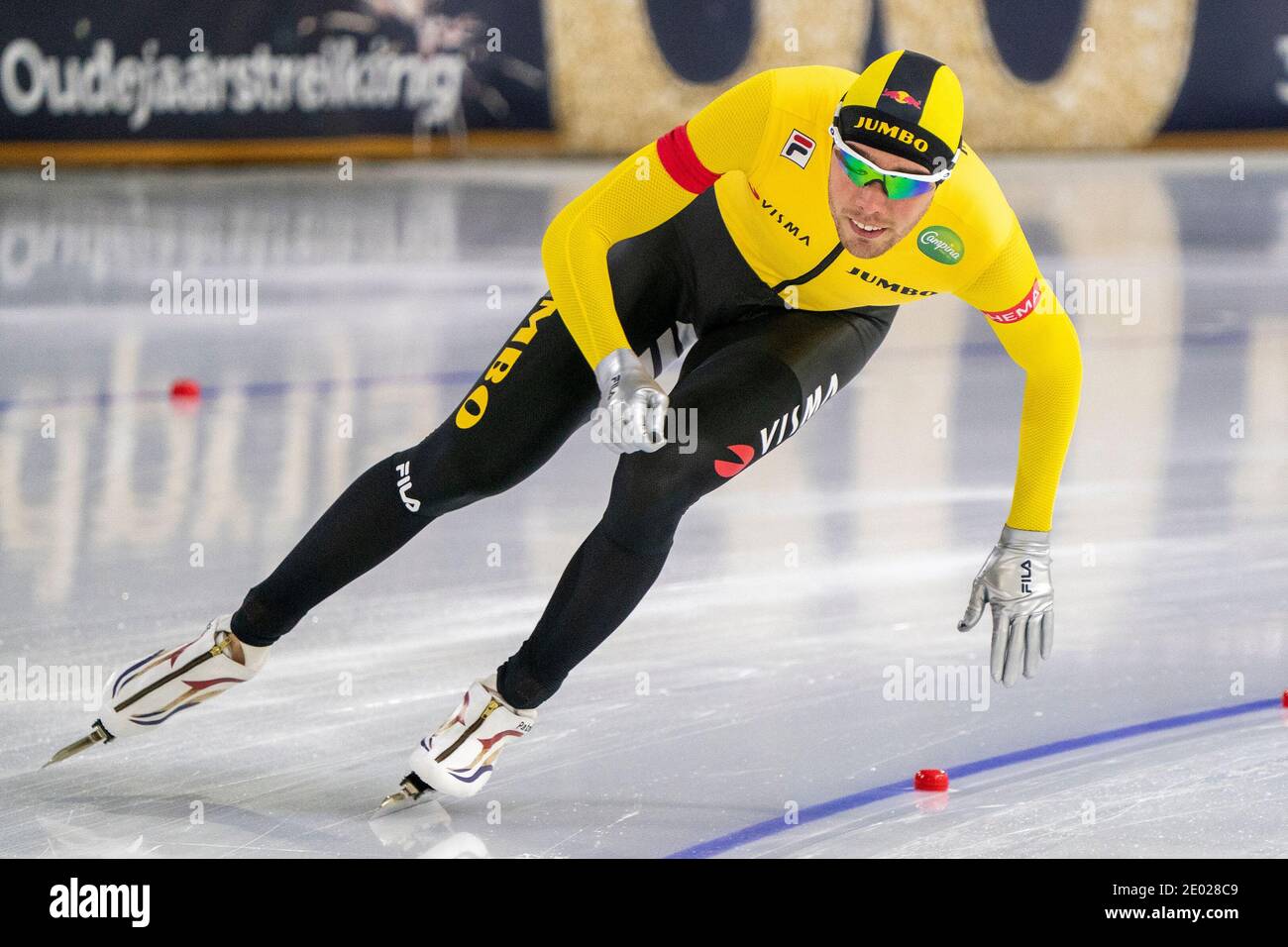 HEERENVEEN, NETHERLANDS - DECEMBER 27: Patrick Roest during the Dutch ...